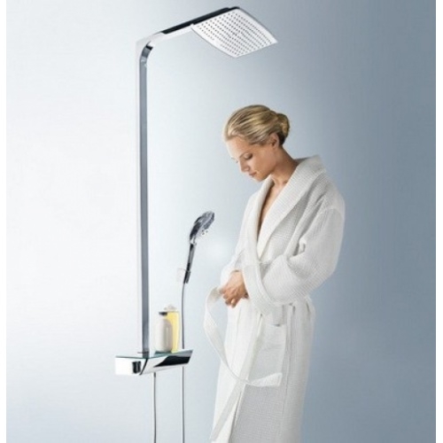 Colonne de douche Raindance Select Showerpipe Chromé / Blanc 27112400*