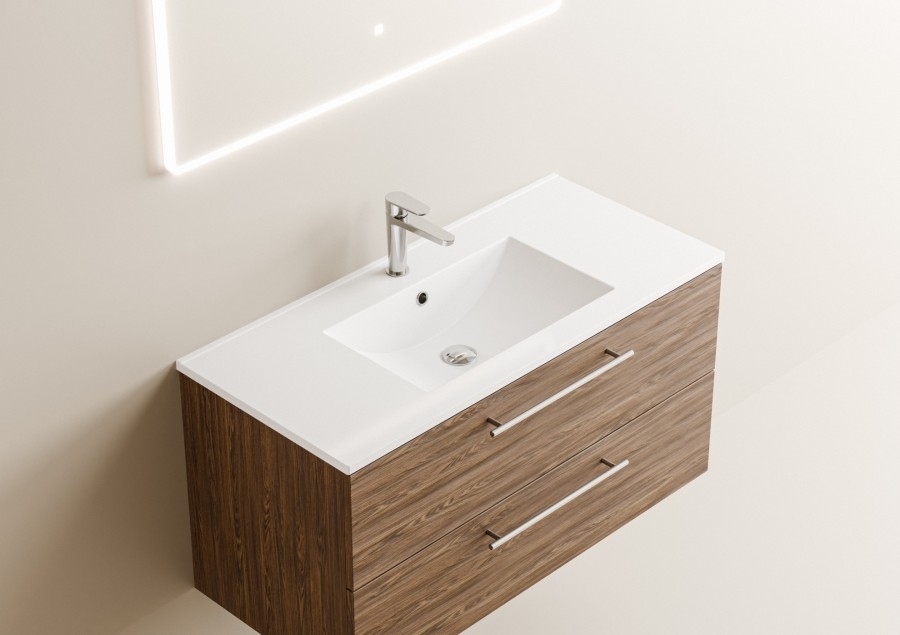 Meuble NEPTUNE Héritage Chêne 100 cm |E101 + NC-100C-HC