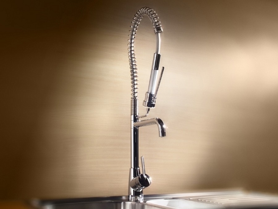 Mitigeur cuisine Pro bec orientable Zoom ROCA